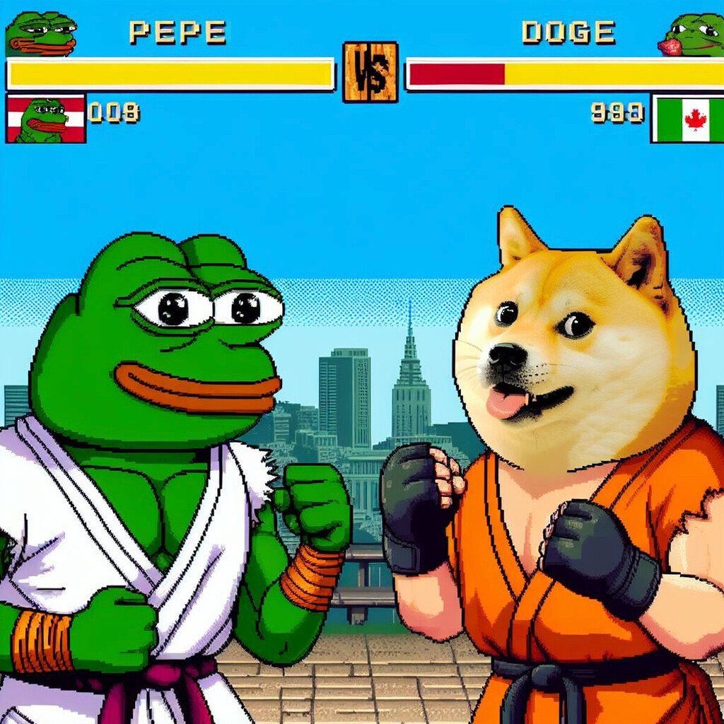 Doge / Pepe - ارزدیجیتال